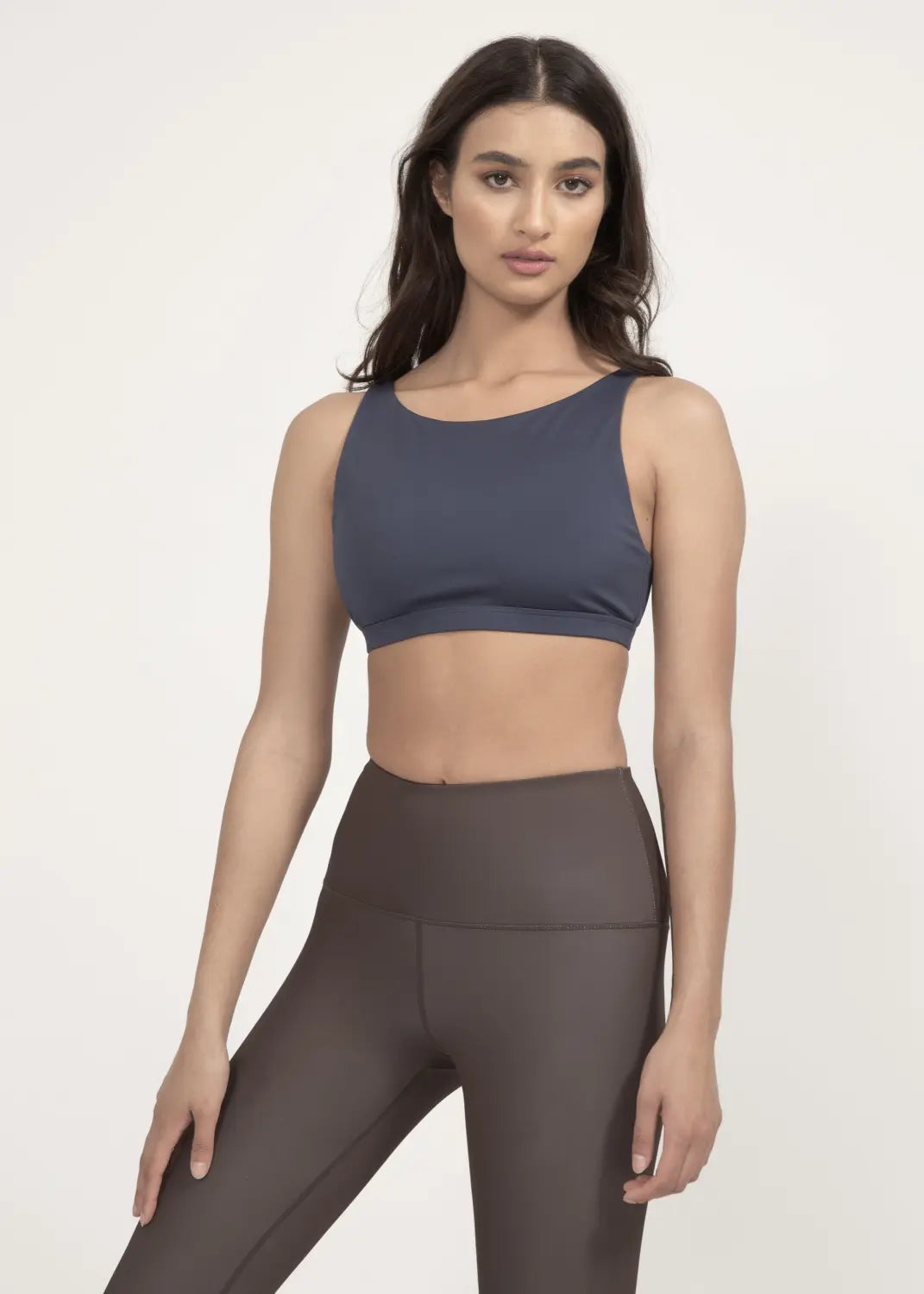 Sport-BH-Meco in Midnight Blue / Mocha – boochen® Eco-conscious